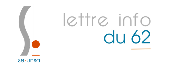 Lettr'info du SE-Unsa 62 du 1er juin 2023